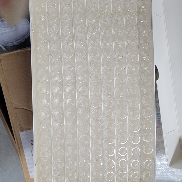 Art | Glass Viles With Droppers Measurements Are In Picks 144 Per Box ...